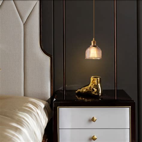 帕莎全铜轻奢小吊灯创意个性卧室床头后现代简约餐厅客厅北欧灯具 虎窝淘