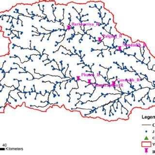 Map Showing SWMM Model Setup With Conduits Junctions Outfall Download Scientific Diagram
