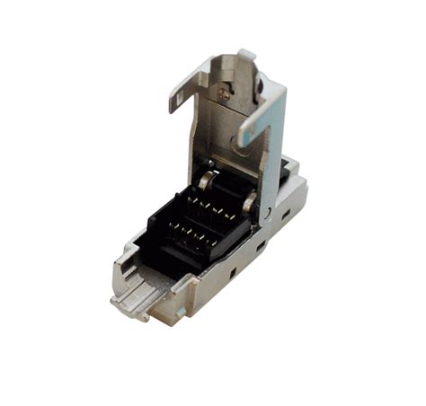 Cat A STP Easy Crimp Compact Field Plug QUBIX