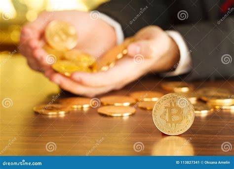 Bitcoin Currency Of The Future Stock Image Image Of Commerce