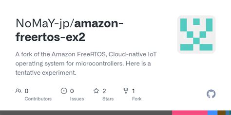 Github Nomay Jp Amazon Freertos Ex A Fork Of The Amazon Freertos