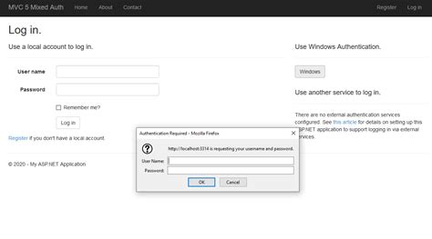 Invalid Crendentials Issue 55 MohammadYounes MVC5 MixedAuth GitHub