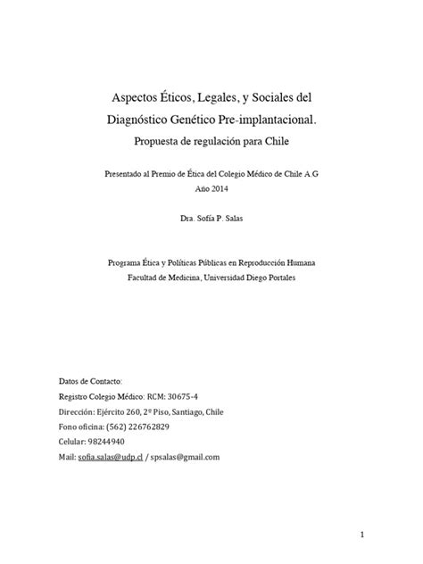 Aspectos Eticos Pdf Fertilización En Vitro