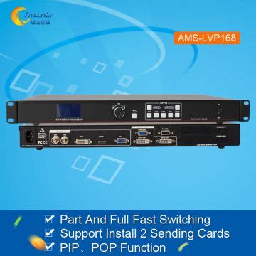 Buy Wholesale China Led Video Controller Video Wall Switcher Ams Lvp Support Linsn Rv M