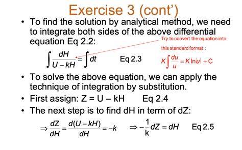 Differential Equation Problem I Dont Really Understand How Du Khdh
