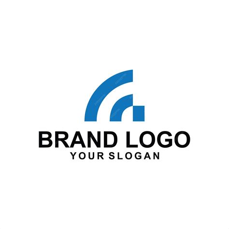 Premium Vector Connection Abstract Blue Logo Vector