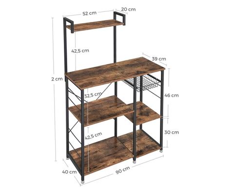 Кухненски шкаф с рафтове Vivre