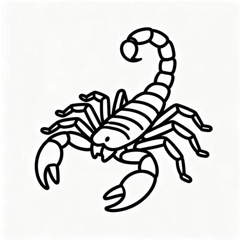 Easy Scorpion Drawings Step By Step Ai Art