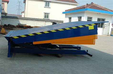 6 10tons Fixed Hydraulic Dock Leveler Loading Dock Ramp China Dock Leveler And Fixed Dock Leveler