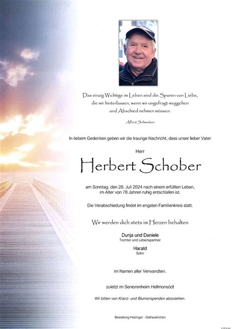 Herbert Schober 78