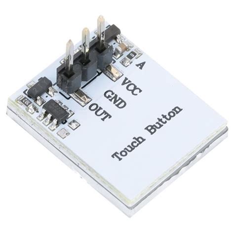 Zerone Module De Bouton Tactile Capacitif 2 Pièces Httm 2 7v 6v Module De Bouton De Commutation