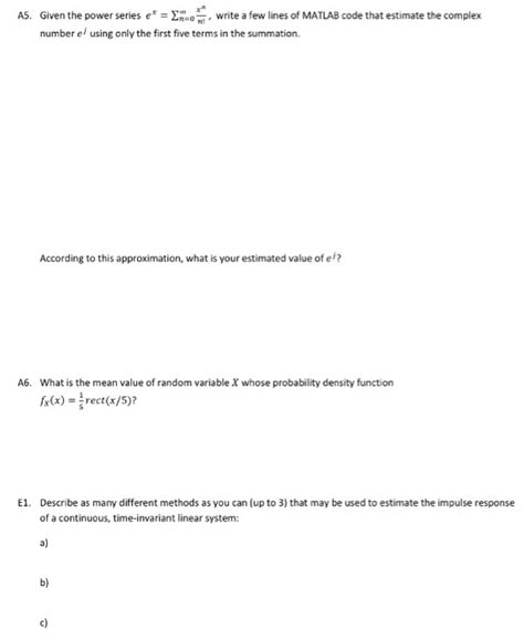 Solved A1 Design A Linear Shift Invariant Discrete System