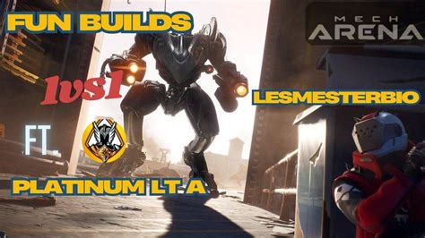 Epic Mech Arena Battle 1vs1 Fun Builds Challenge With Platinumlta