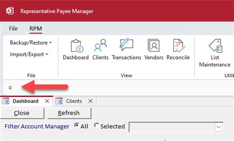 Hide The Quick Access Toolbar RPM