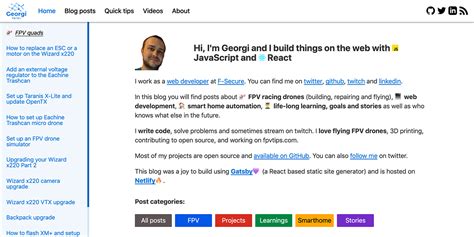 Pwa Blog · Github Topics · Github