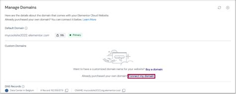 Connecting Your Godaddy Domain To Your Elementor Hosted Website Elementor