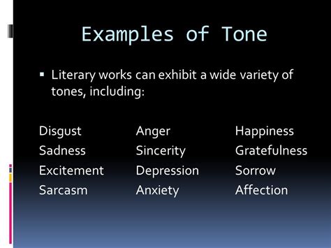 Tone Mood And Imagery Tone Definition Tone Is The Attitude A Writer Takes Toward A Subject