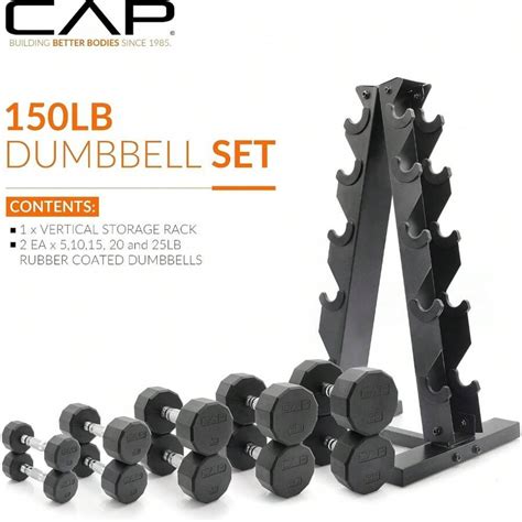 Juego De Mancuernas Con Soporte De Cap Barbell Múltiples Opciones De