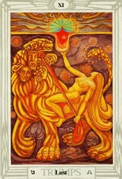 78 Tarot Cards Base On THOTH Tarot Deck Aleister Crowley