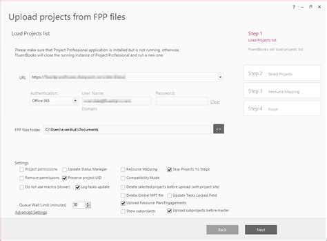 How To Migrate Master Projects And Subprojects Fluentpro