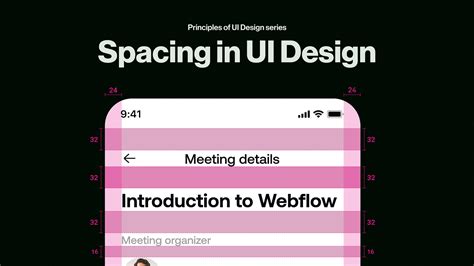 Principles Of Spacing In Ui Design A Beginners Guide To The 4 Point Spacing System By Bryson