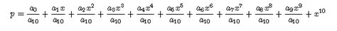 Determining The Characteristic Polynomial Of The Companion Matrix By Use Of A Large Matrix