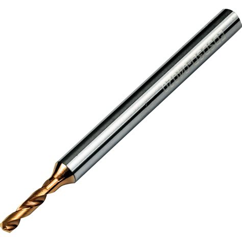 Edsd3d 04013 1 3mm Diameter Carbide Drill 4mm Shank 5mm Flute Length 50mm Long Alcrtin X Coated