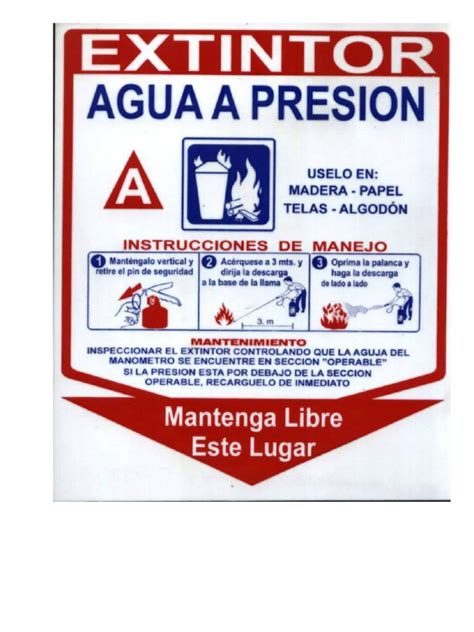 Extintor Agua Pdf