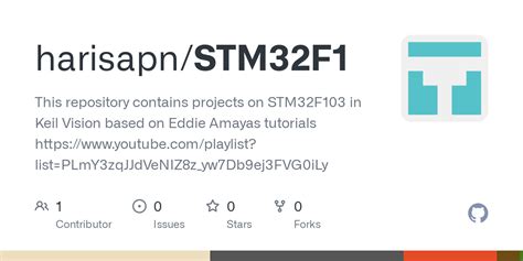 github harisapn stm32f1 this repository contains projects on stm32f103 in keil vision based