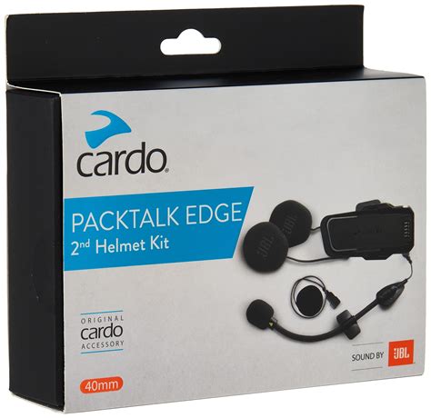 Cardo Second Helmet Kit Cardo Packtalk Edge 2nd Helmet Kit Intercom