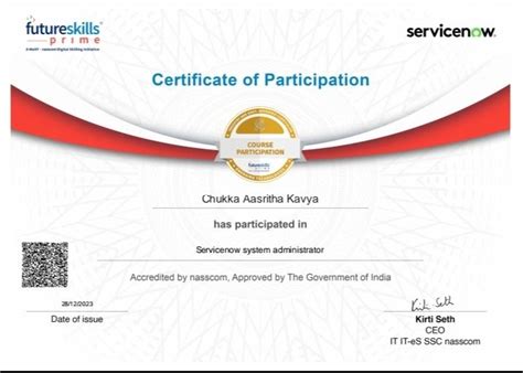 chukka aasritha kavya on linkedin servicenow systemadministrator itservicemanagement