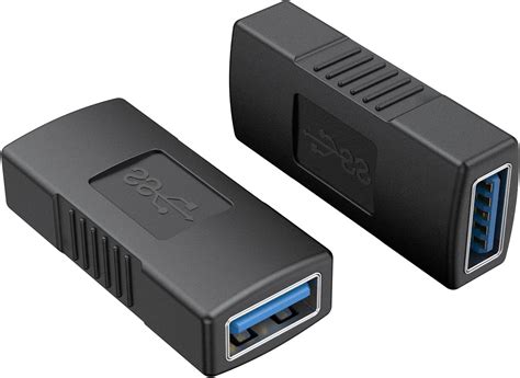 Usb 30 Coupler Cablecreation 2 Pack Usb Female To Female Adapter Usb