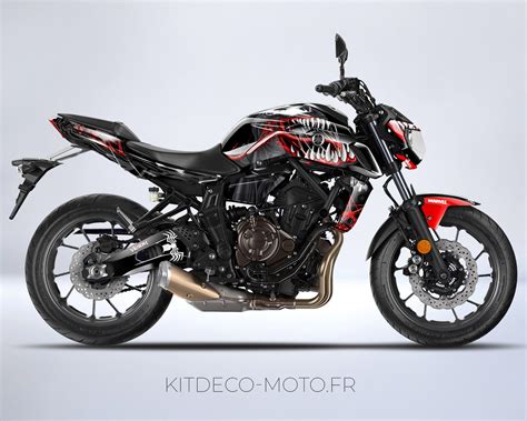 Kit Déco Yamaha Mt 07 Pétrole Boutique Kit Déco Moto