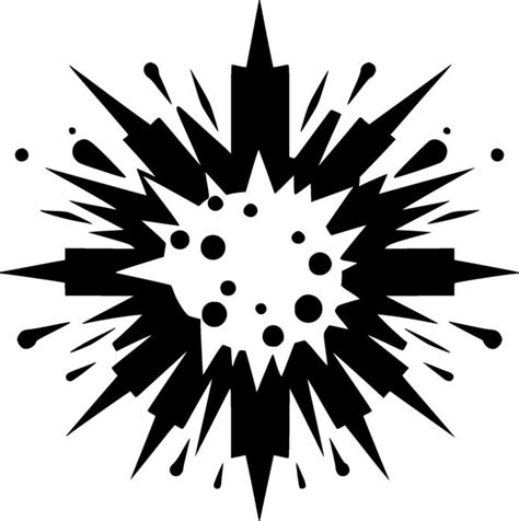 White Starburst Explosion Vector Art Icons And Graphics For Free Download