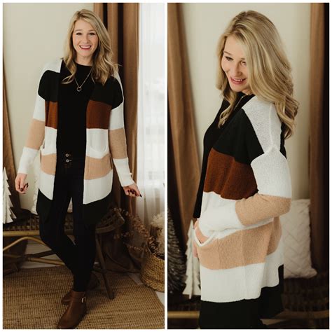 Available Size S 3xl Colorblock Light Cardigan