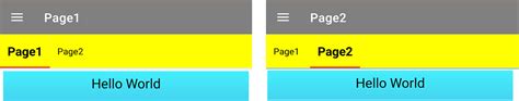 c how can i customize the appearance of top tabs shellsection in