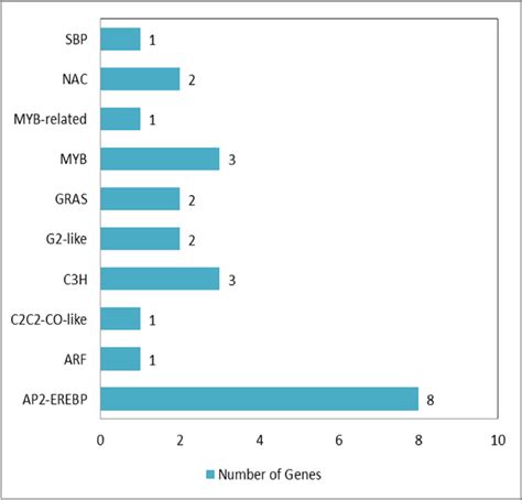 Abundance Of Transcription Factors In Transcription Factor Families In Download Scientific