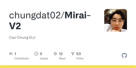 Github Chungdat02mirai V2 Cao Chung Đạt