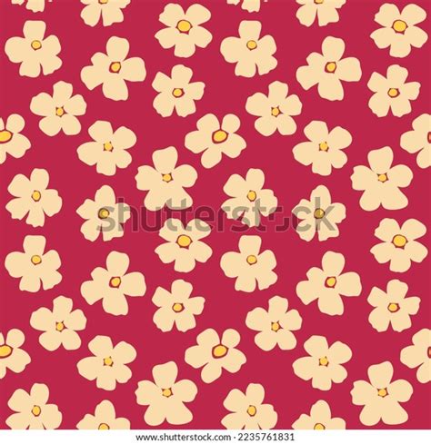Seamless Background Sakura Flower Pattern Vector Stock Vector Royalty Free 2235761831