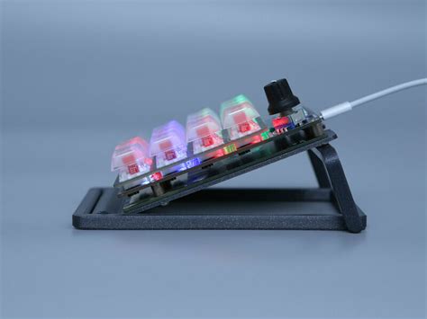 Overview 3D Printed Stand For MacroPad RP2040 Adafruit Learning System