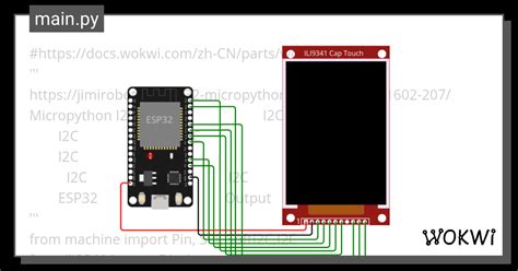 Ili9341 Showasciiv1 Wokwi Esp32 Stm32 Arduino Simulator