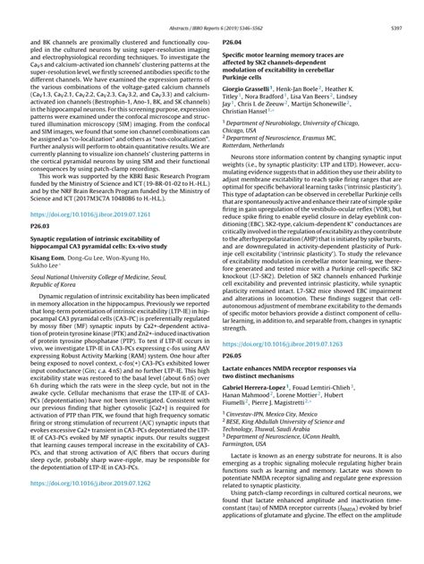 Pdf Synaptic Regulation Of Intrinsic Excitability Of Hippocampal Ca3