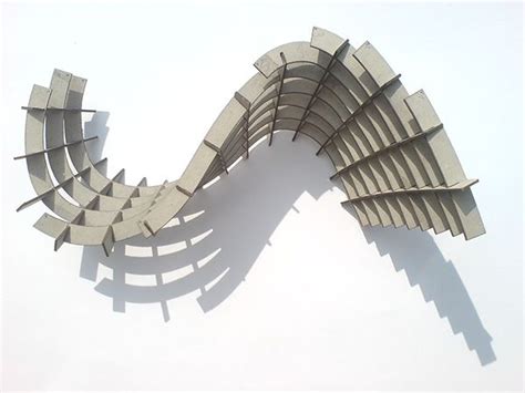 Curveture Parametric Shelf Daniel Balo Architecture Concept