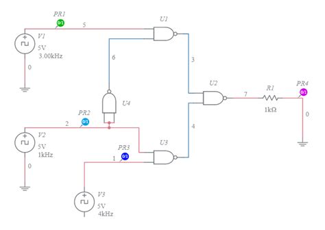 2 1 MUX Multisim Live