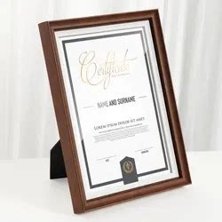 Hot Selling Modern Certificate Art Frames PS Plastic Picture Frames Photo Frame And Frame Price