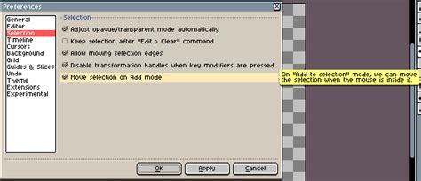 Marquee Tool Addsubtract To Selection Bug Reports Aseprite Community