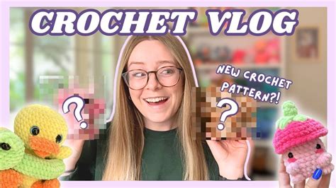 A Week Of Crochet New Pattern Design 😳 Crochet Vlog 💜 Youtube