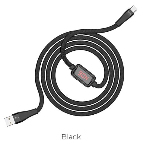 Cable Usb To Type C S Charging Data Sync With Timer Hoco The Premium Lifestyle Accessories
