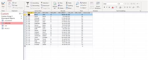 Solved Ile Home Create External Data Database Tools Help