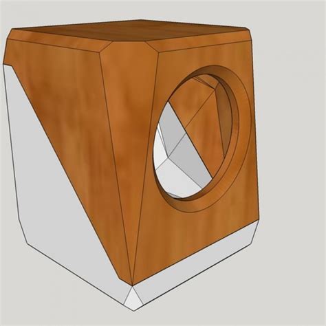 3d Printable Angular Speaker Box By Chris Loidolt